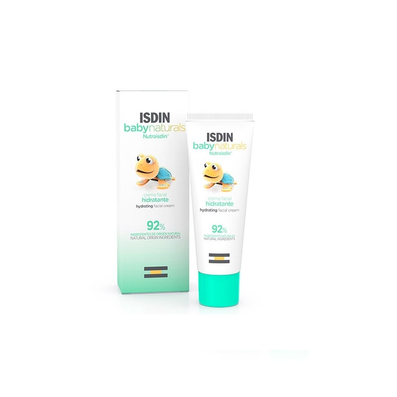 Isdin baby naturals facial hidratante 50 ml- parafarmacia - salunatur
