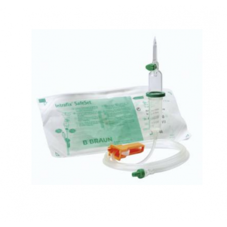 Equipo infusion intrafix safe set ll80cm ref4063000 caja100uds -salunatur