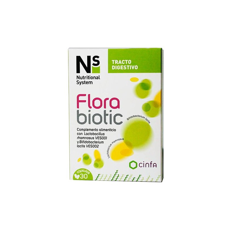 Ns florabiotic 30 capsulas - parafarmacia - salunatur