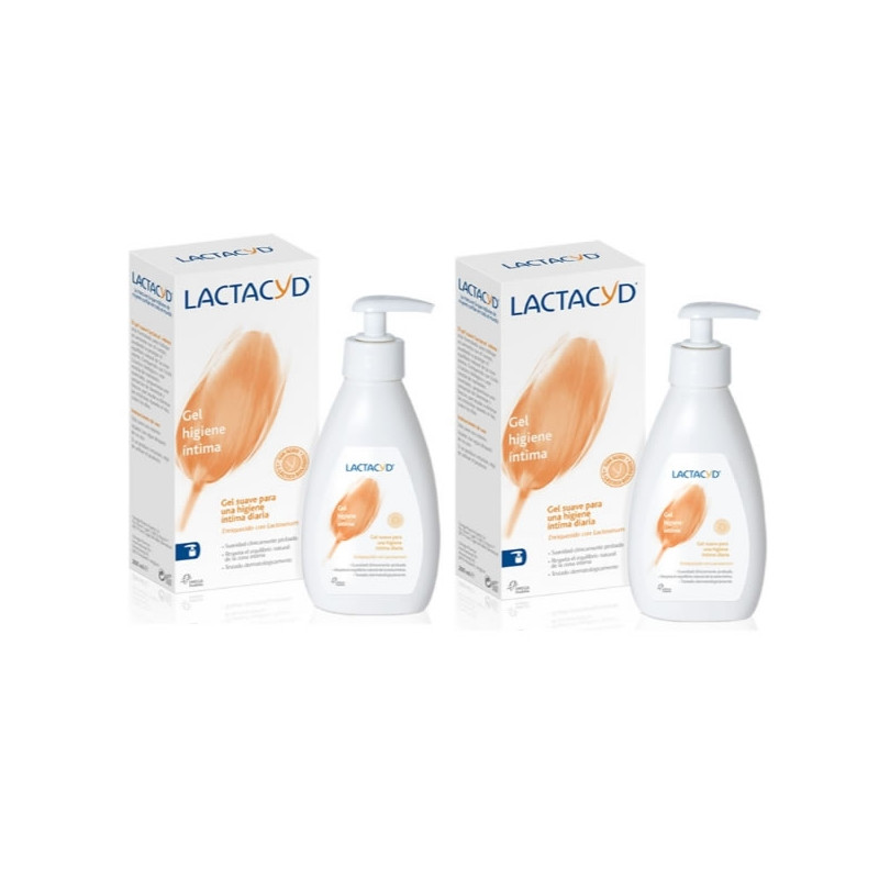 Lactacyd intimo gel suave 200 ml duplo pack -parafarmacia -salunatur