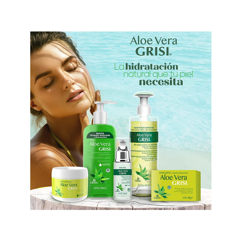 Grisi aloe vera puro gel 250 ml - parafarmacia - saluantur