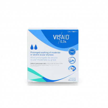 Visaid 0.3% gotas oculares 30 monodosis 0,4 ml - salunatur
