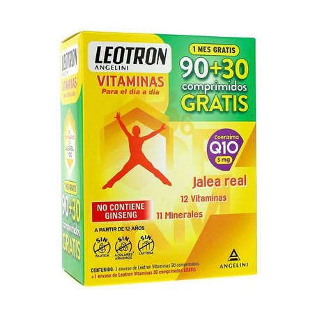 Leotron vitaminas 90+30 comprimidos - Salunatur