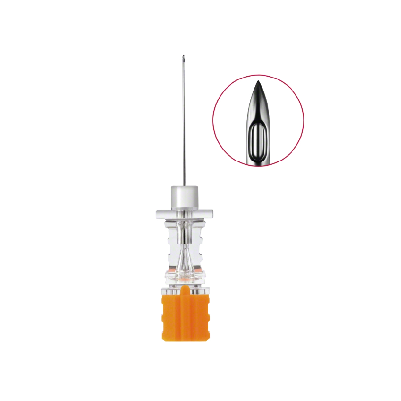 Aguja pencan puncion intradural 0,4x88mm 27g caja 25 uds - Salunatur