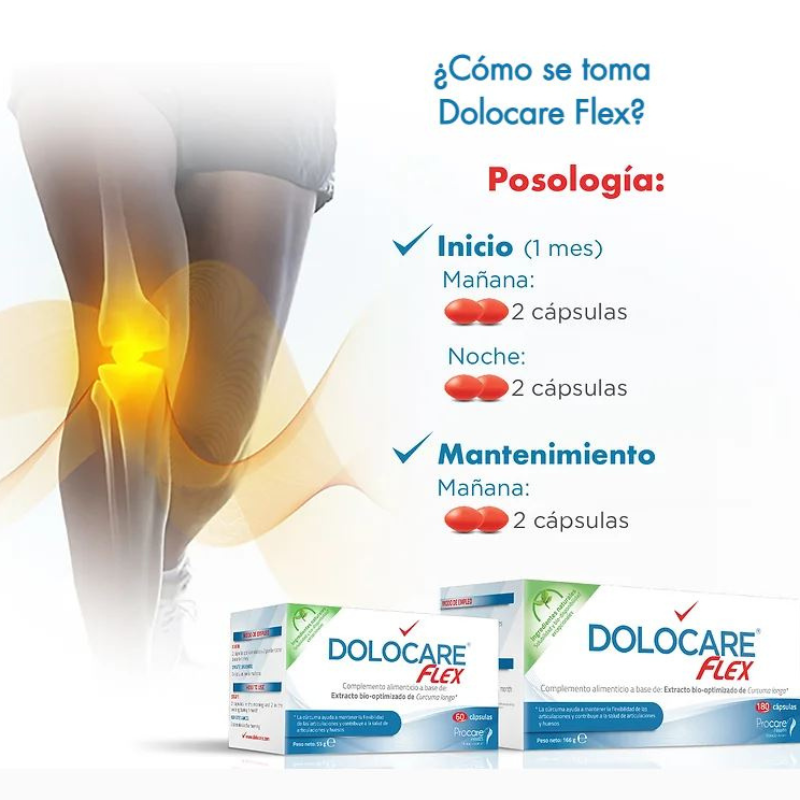 Dolocare flex 60 capsulas - parafarmacia - salunatur