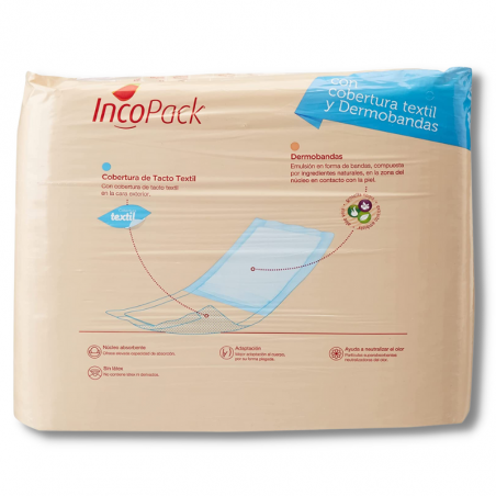 Incopack rectangular dia 80 uds - Salunatur