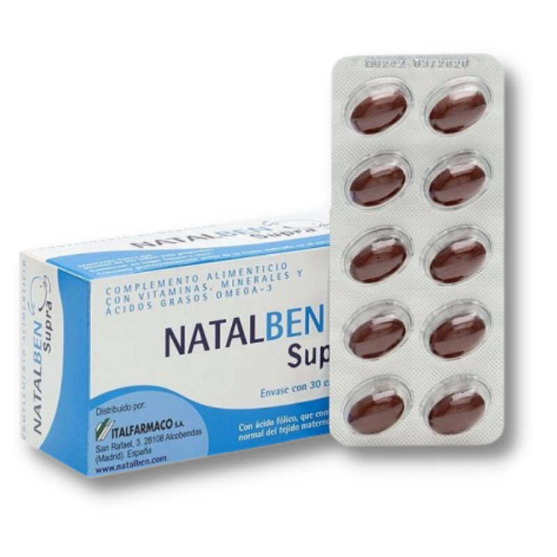 Natalben supra italfarmaco 30 capsulas - Salunatur