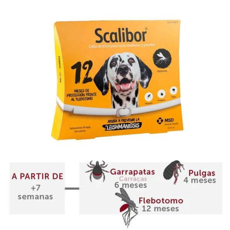 Scalibor collar perro 48 cm - Salunatur