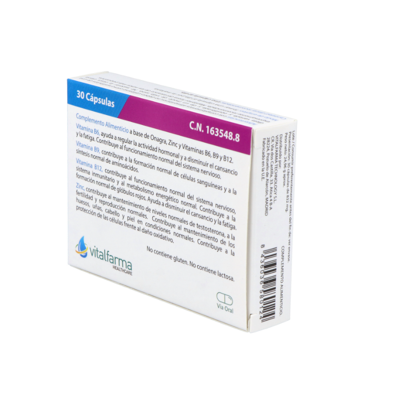 Vitalfarma byonagra complex onagro vitaminas 30 capsulas - Salunatur