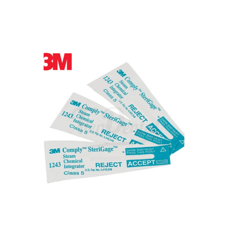 Indicador químico vapor comply Thermalog ref.2134m caja 250 uds - Salunatur