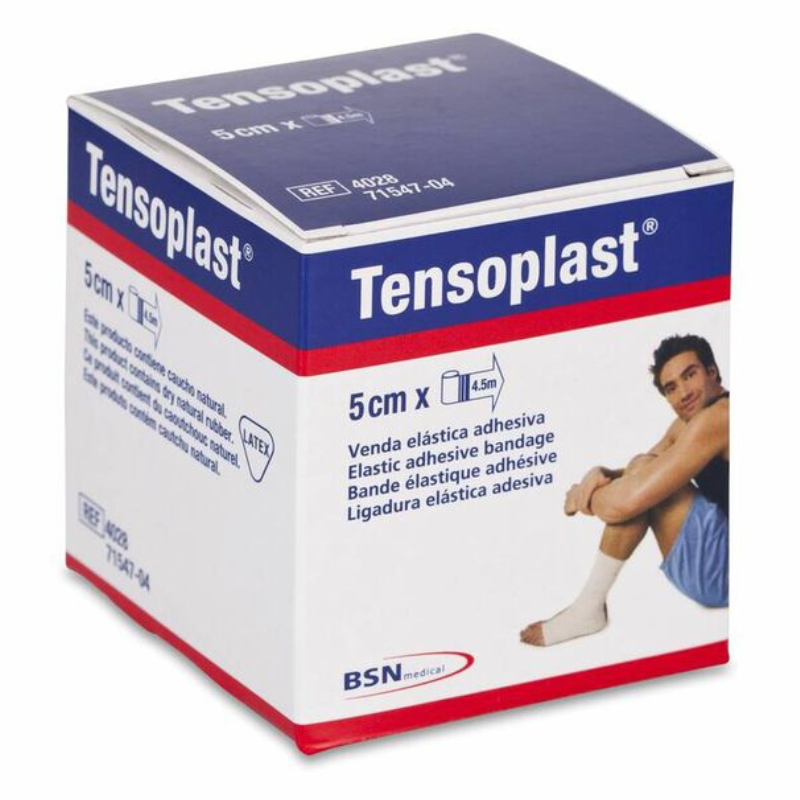 Venda adhesiva tensoplast 4.5 m x 5 cm 1 ud - parafarmacia - salunatur