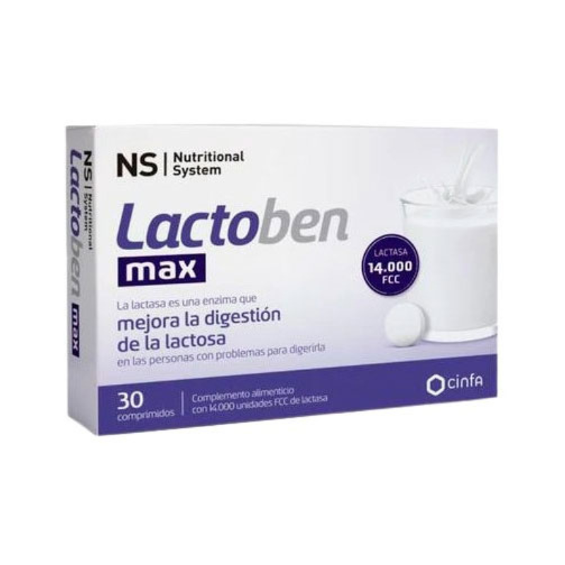 NS Lactoben Max 30 comprimidos - Salunatur