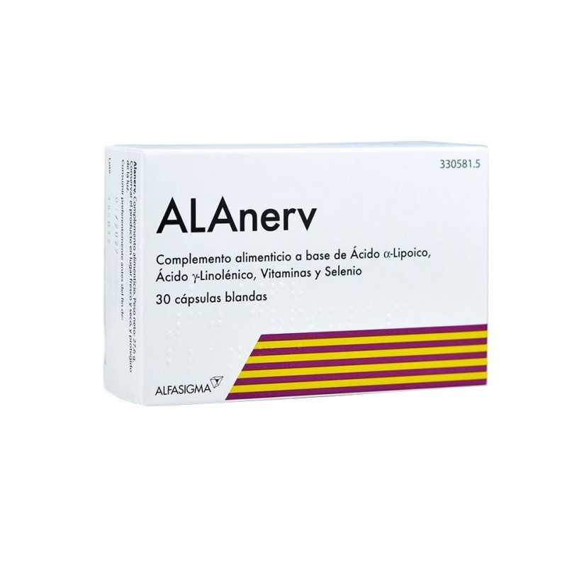 Alanerv 920 mg 30 capsulas blandas - Salunatur
