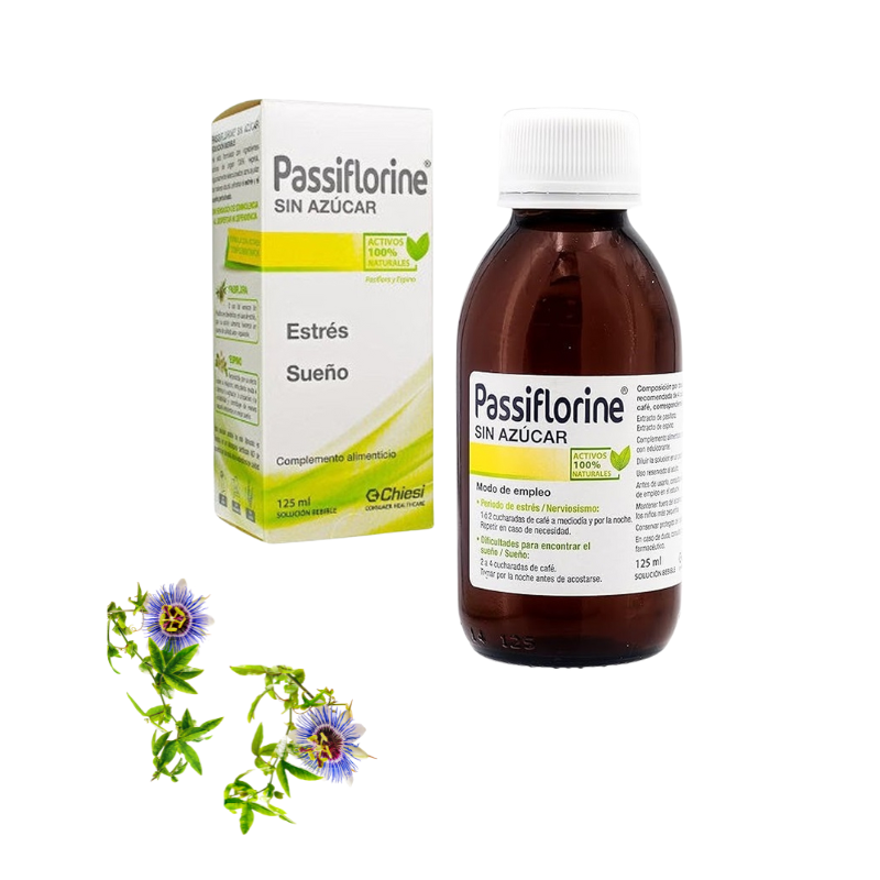 Passiflorine Jarabe Sin Azúcar 125 ml - Salunatur